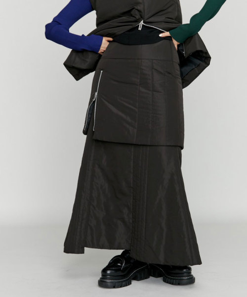 PADDED ZIP LAYERED SK(F249A022)｜阪急百貨店公式通販サイト｜阪急百貨店オンラインストア